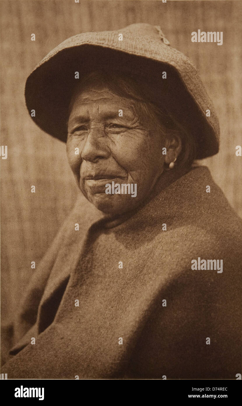 A photograph representing the Shokomish, a Native American tribe. The ...