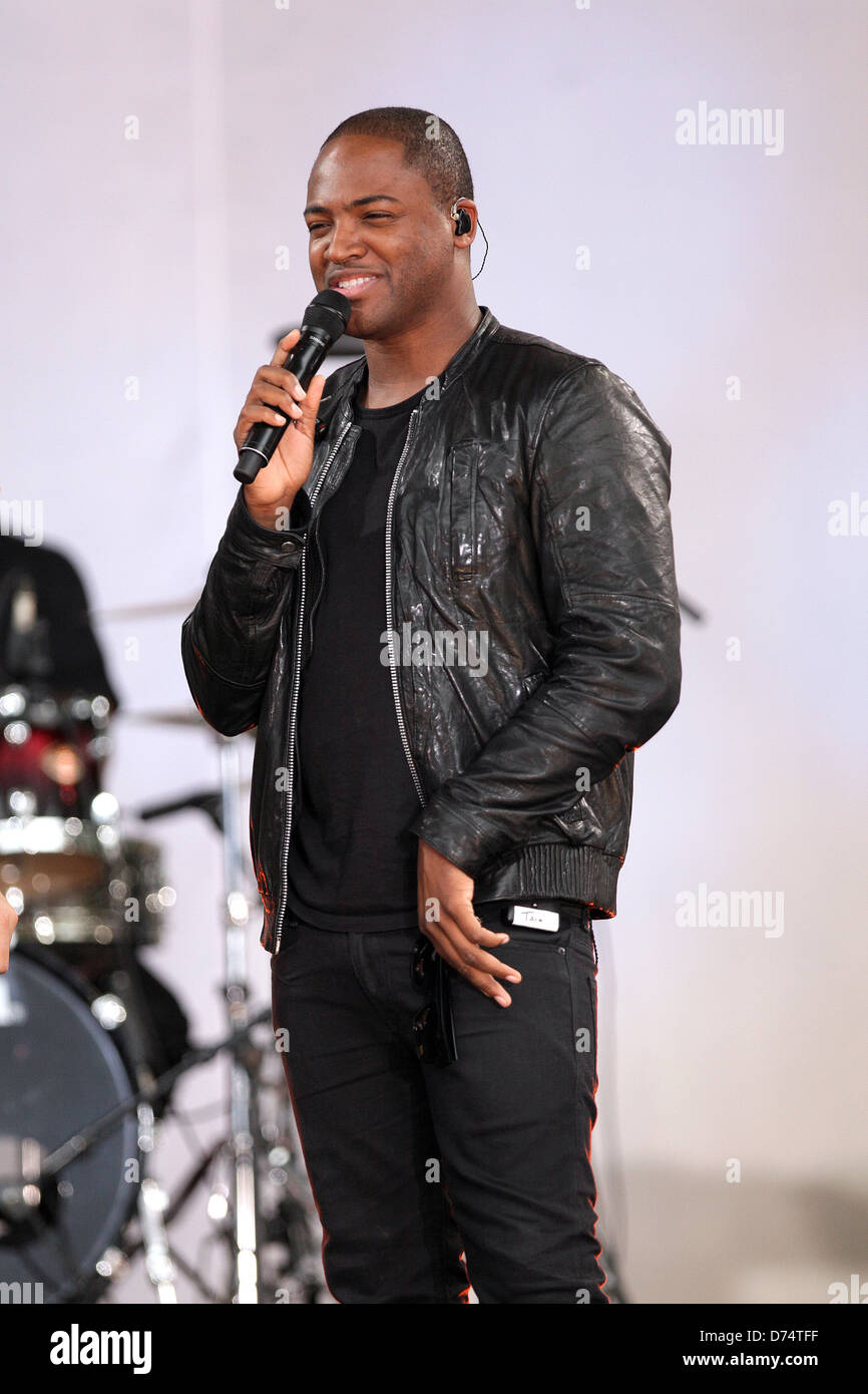 Taio Cruz performs on ABC's 'Good Morning America' as part of their ...