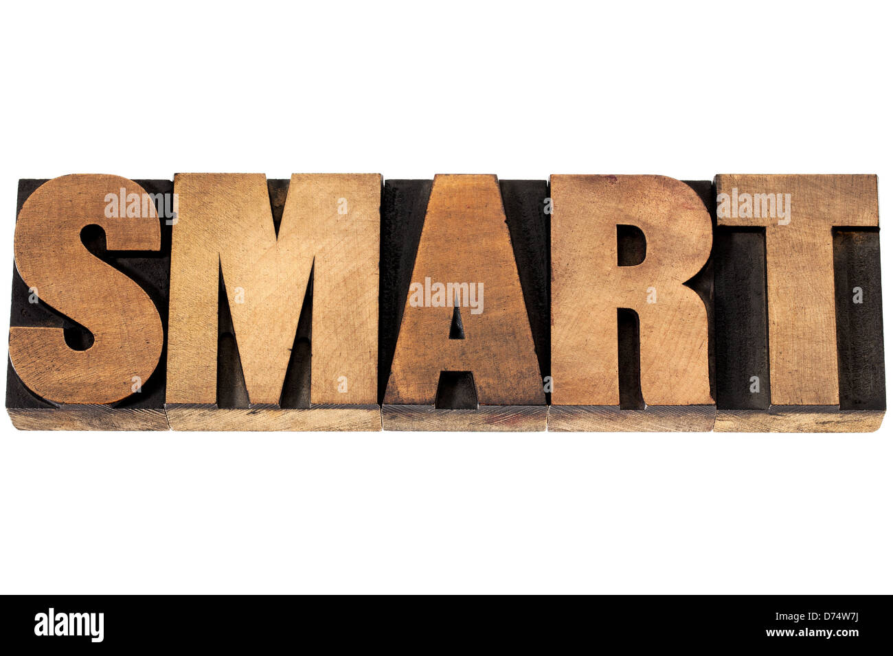 The Word Smart In Letters