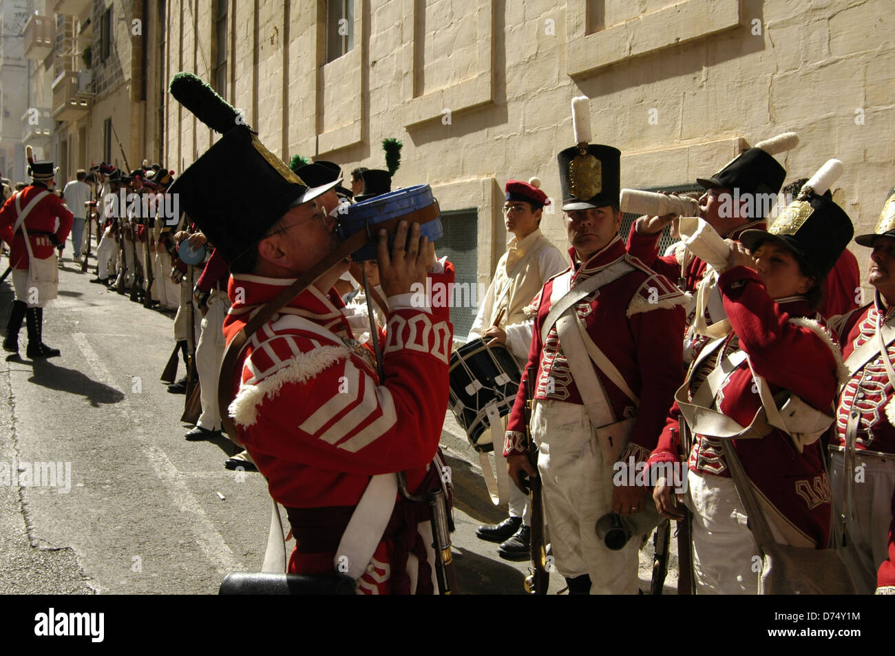 Men Dressed As French Soldiers High Resolution Stock Photography and ...