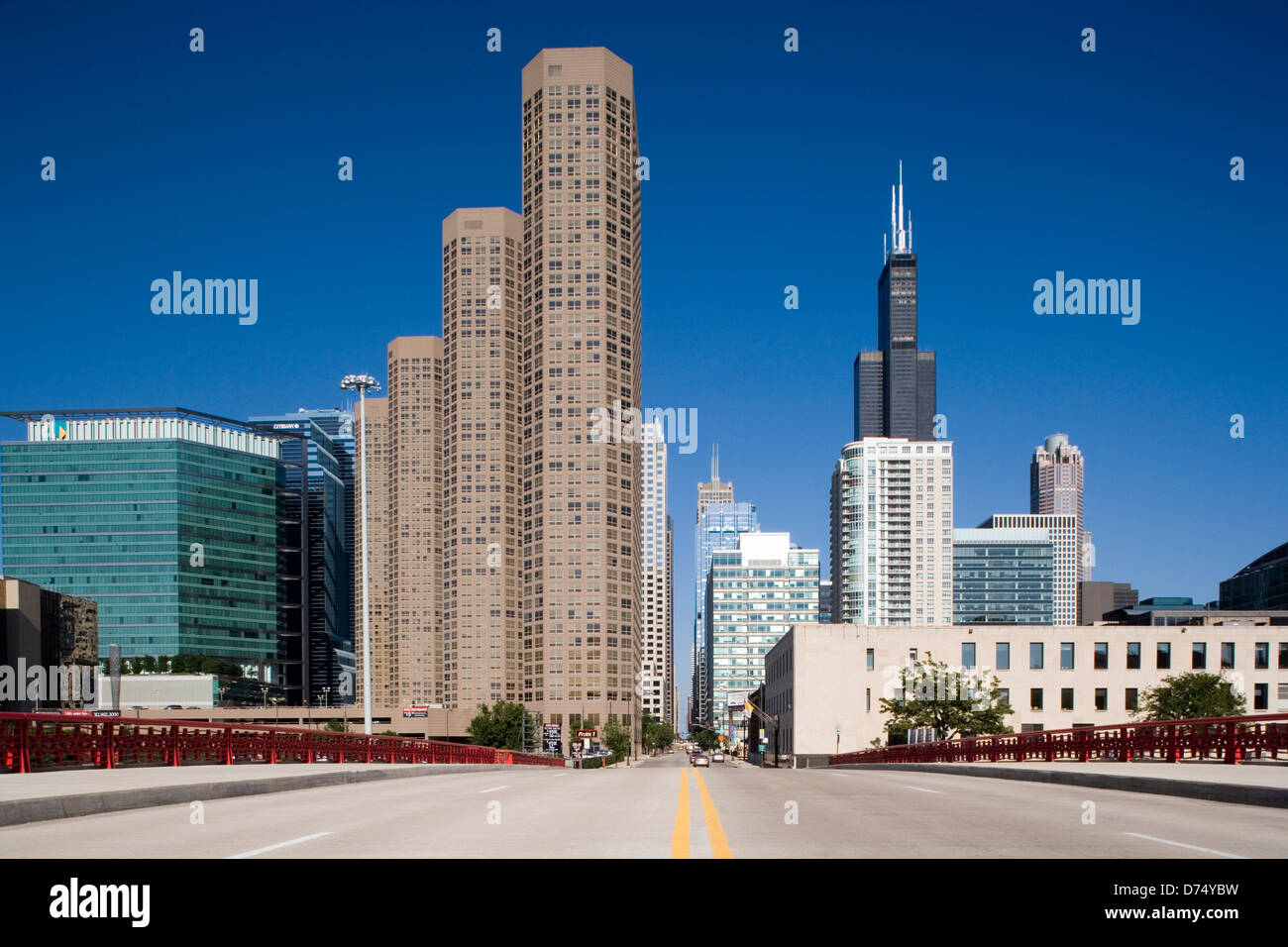 Chicago road hi-res stock photography and images - Alamy