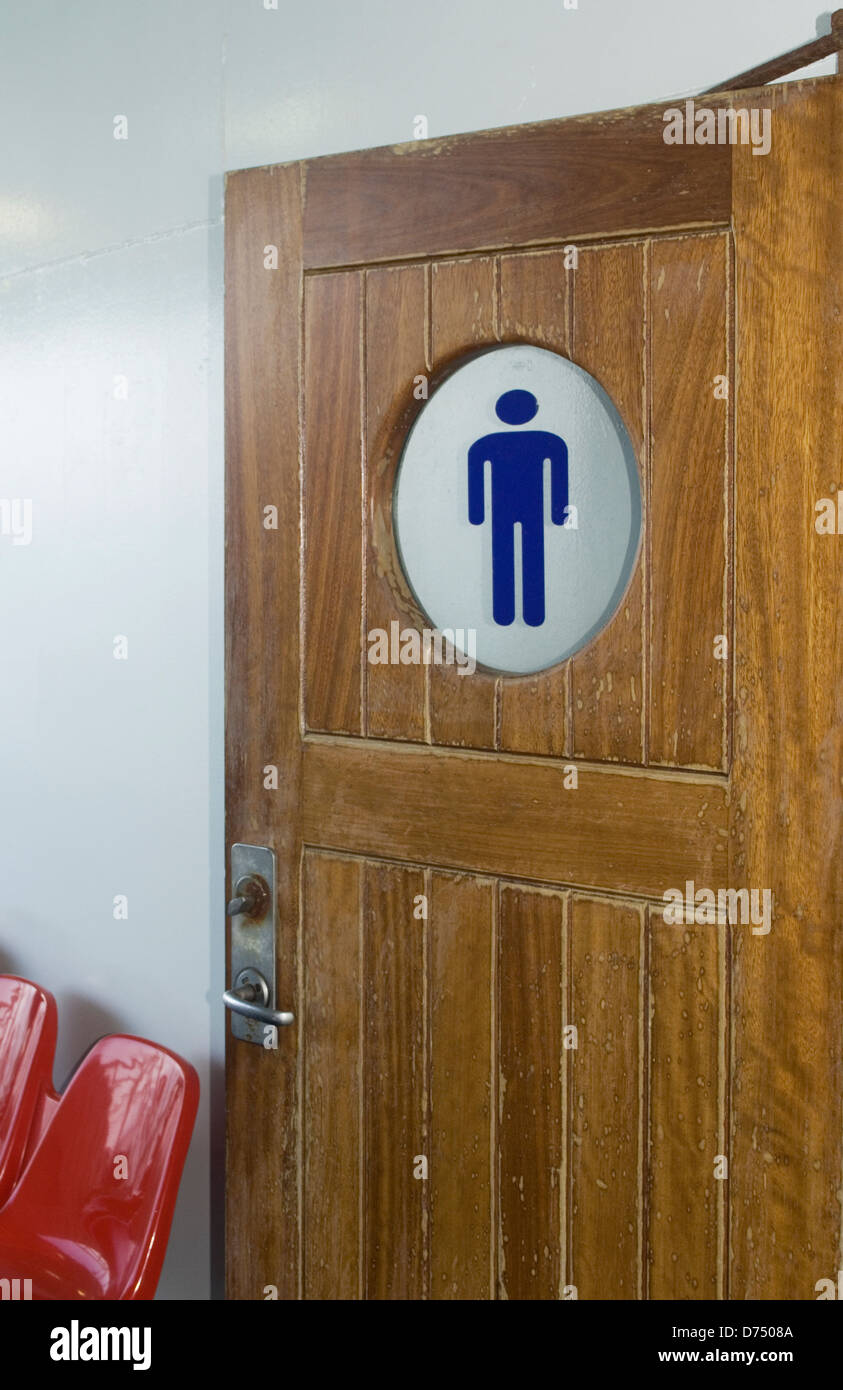 Men restroom doorway onboard a ferryboat Stock Photo - Alamy