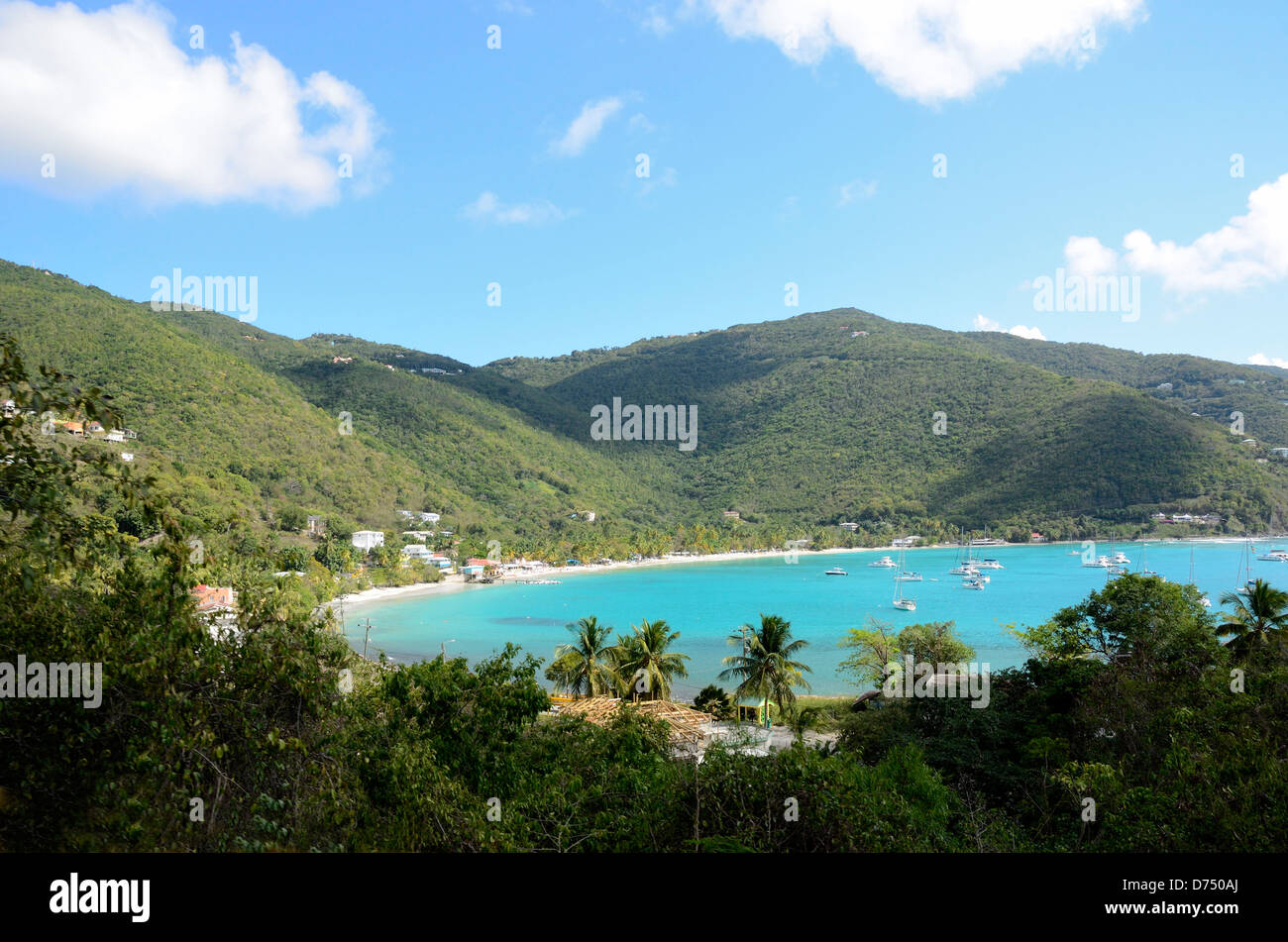 Cane Garden Bay, Tortola, British Virgin Islands Stock Photo - Alamy