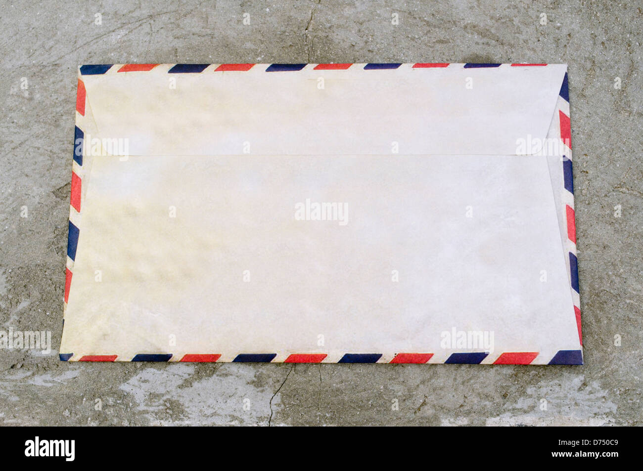 letter abandoned on concrete ground Stock Photo - Alamy
