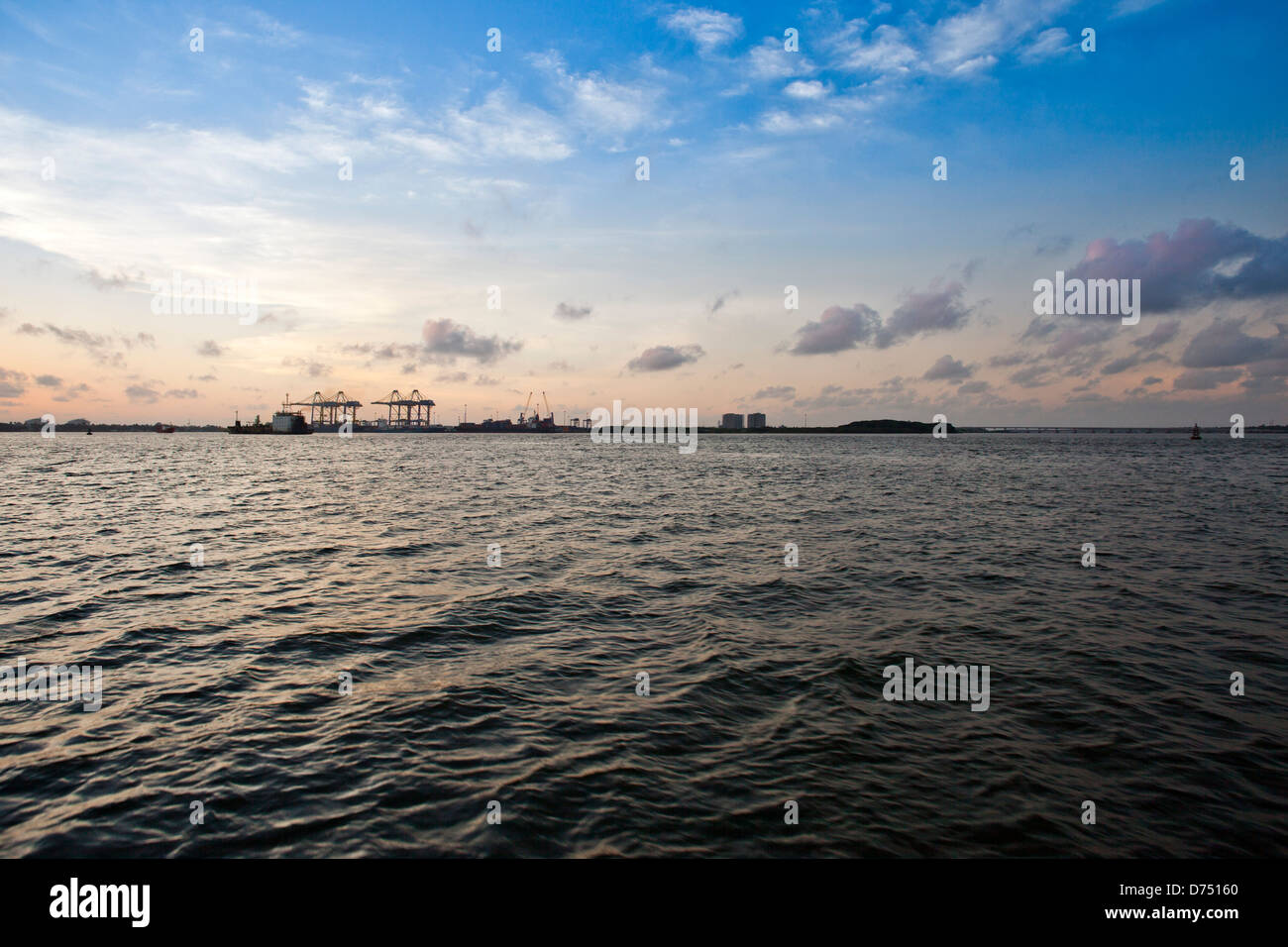 Clouds over the sea, Cochin, Kerala, India Stock Photo - Alamy