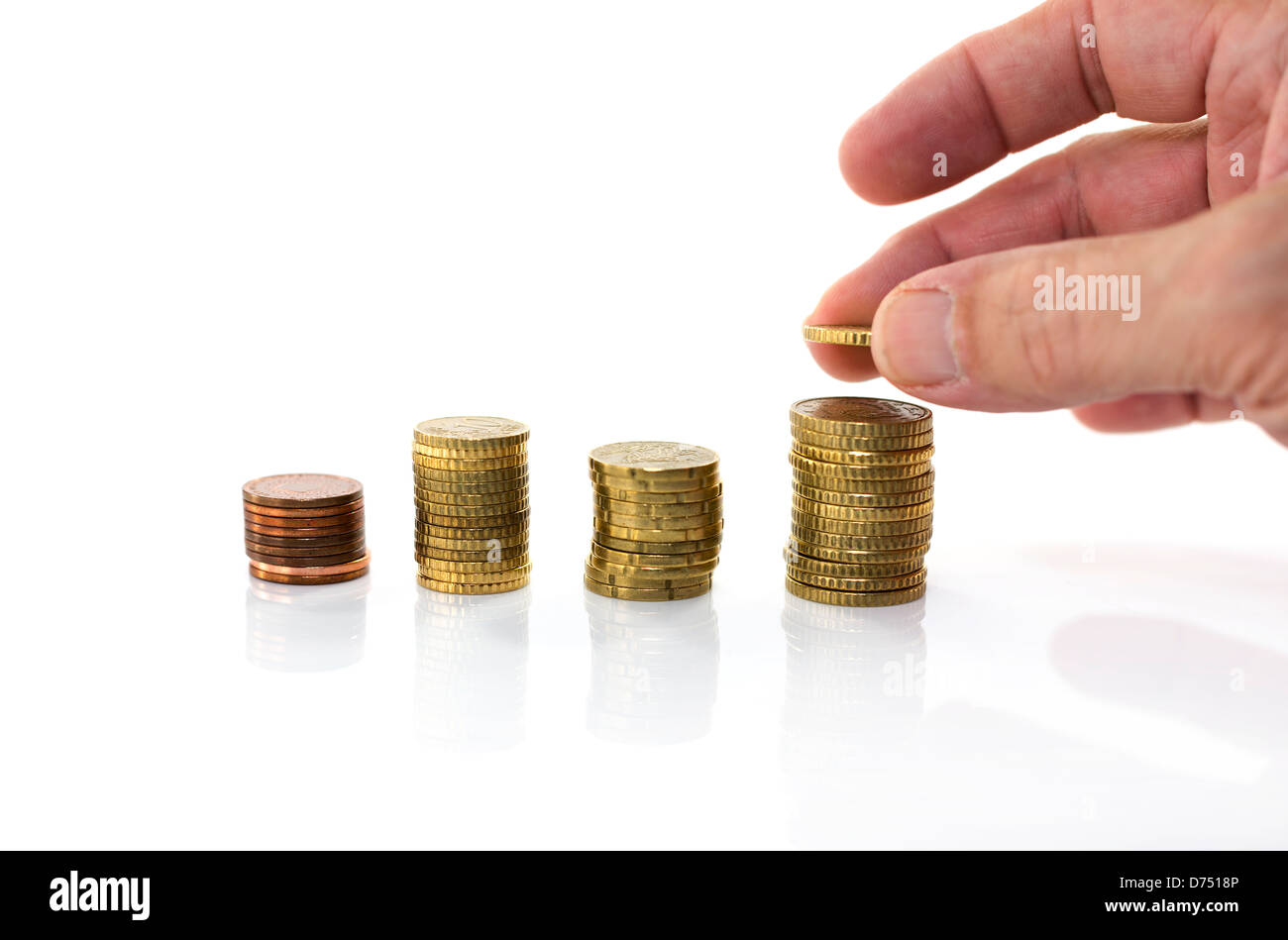 Man holding stack money hi-res stock photography and images - Alamy