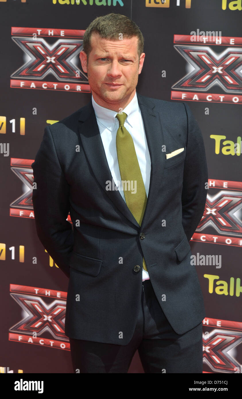 Dermot O'Leary The X Factor - press launch held at the O2 Arena. London ...