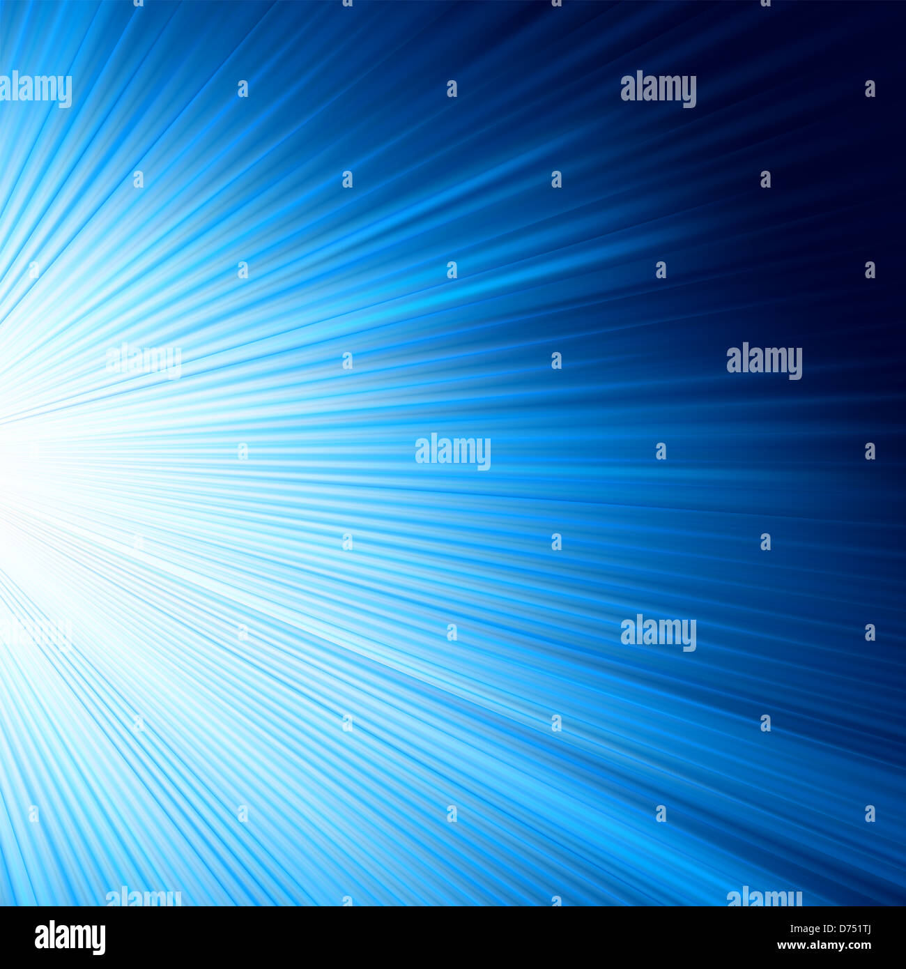 A Blue color design with a burst Stock Photo - Alamy