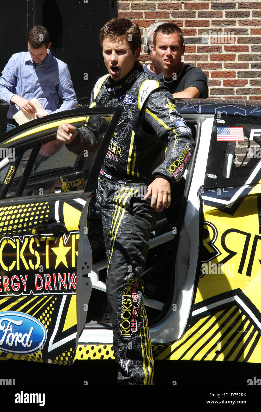 Tanner Foust 'The Late Show with David Letterman' at the Ed Sullivan ...