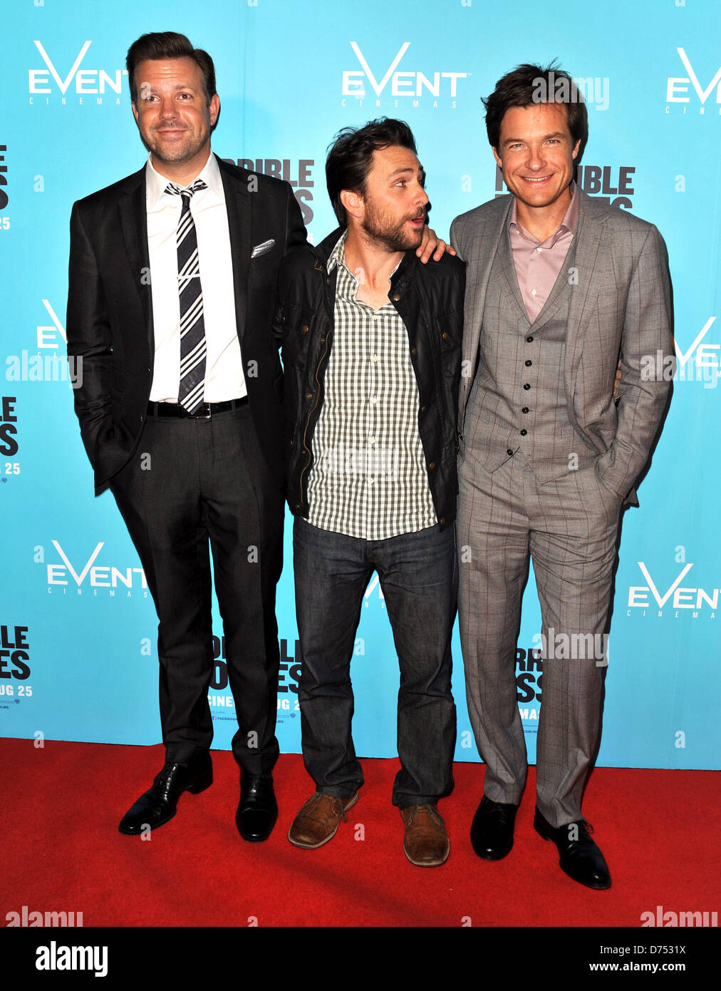 Jason Sudeikis, Charlie Day and Jason Bateman Australian premiere of ...