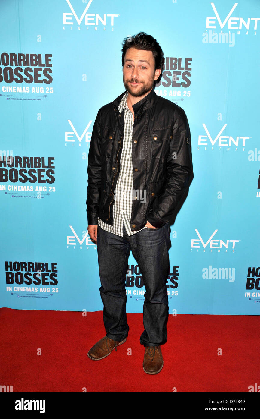 Charlie Day Australian premiere of 'Horrible Bosses' - Arrivals Sydney ...
