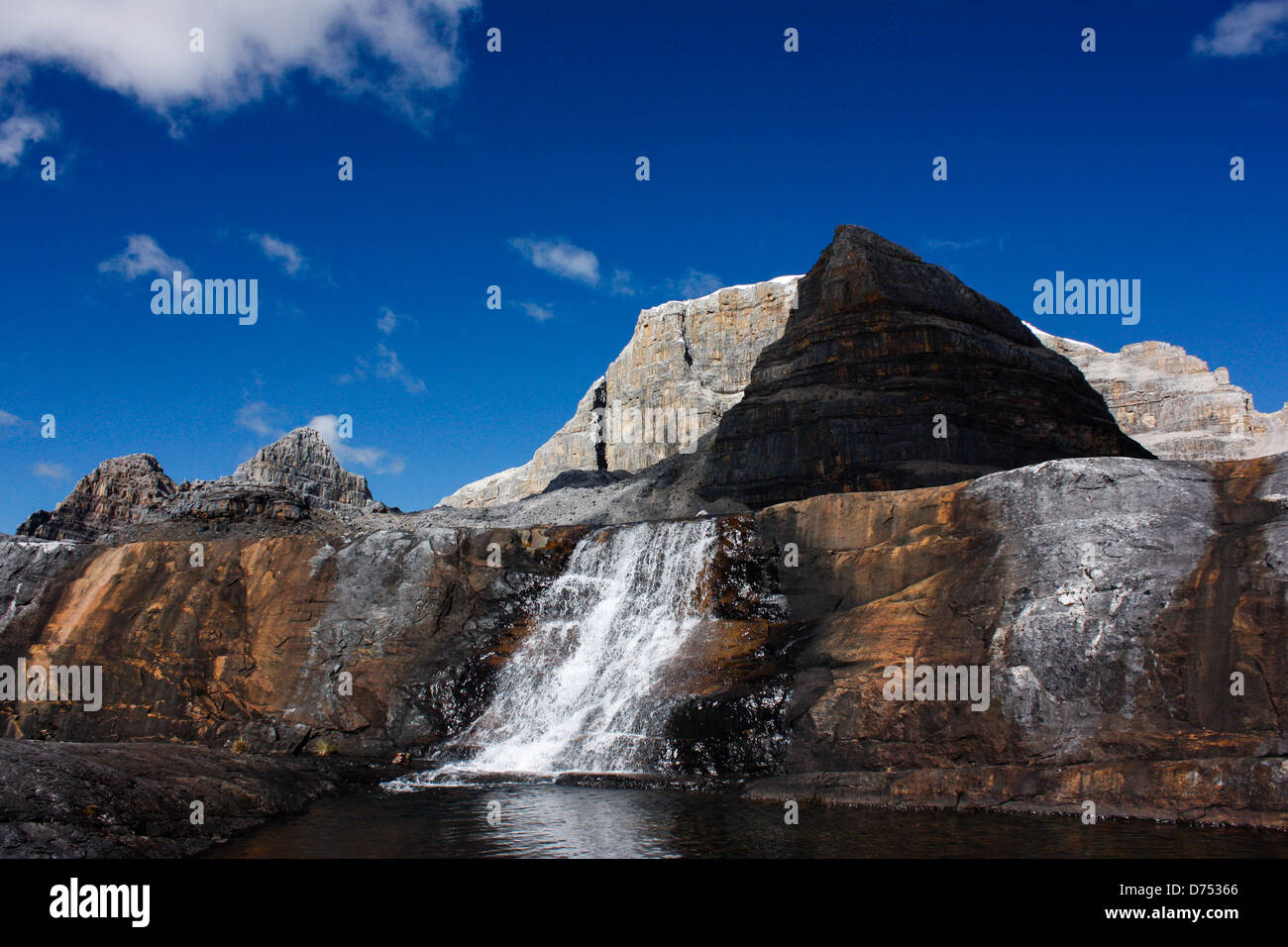 La plaza lagoon outfall Stock Photo - Alamy