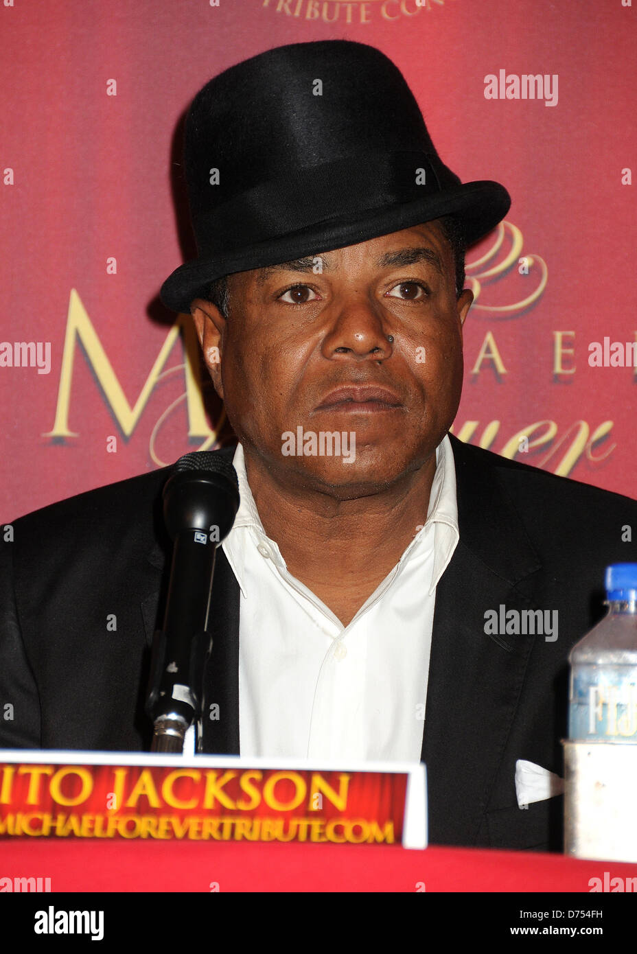 Tito Jackson "Michael Forever The Tribute Concert" Press Conference ...