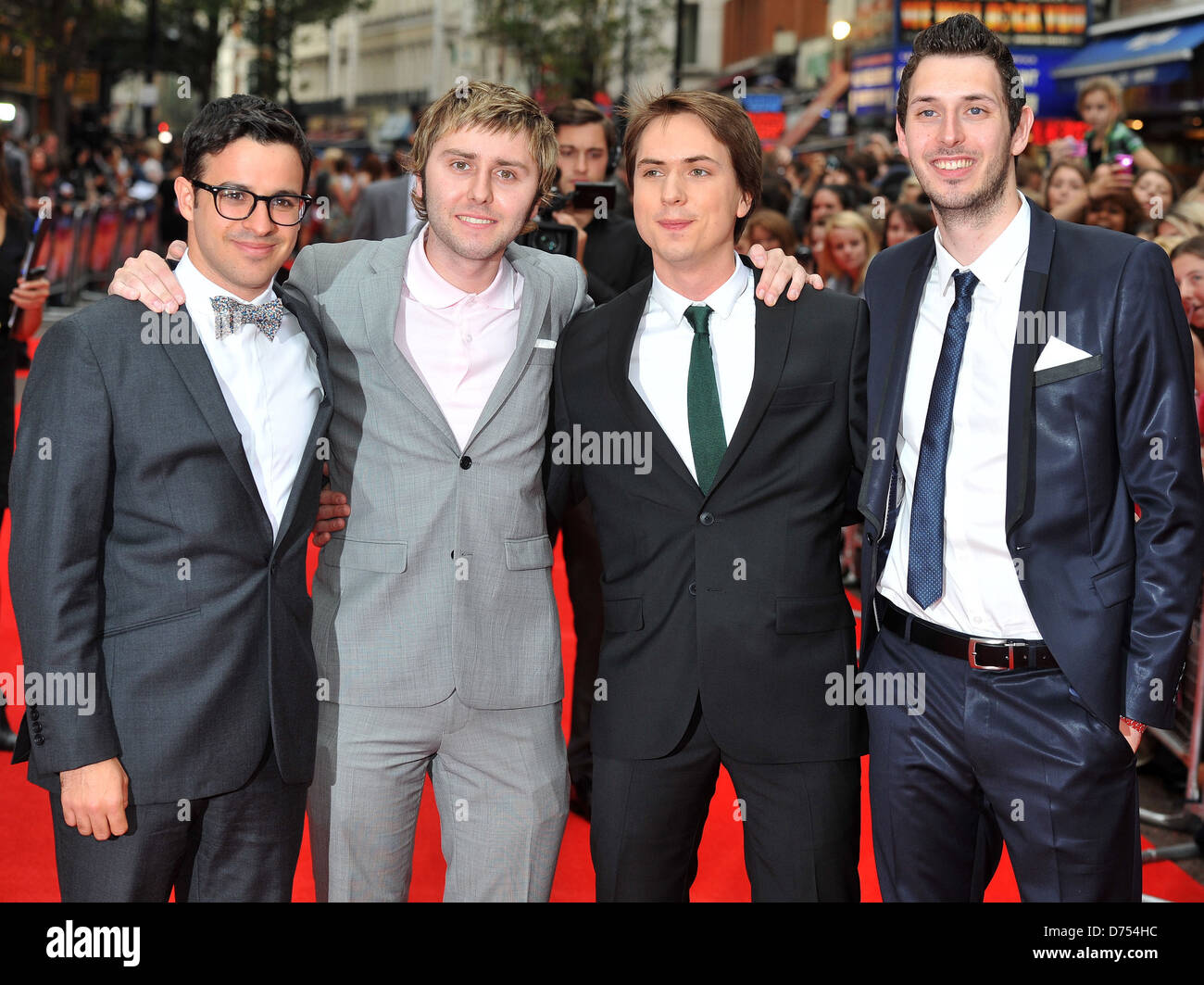 Simon Bird, James Buckley, Blake Harrison, Joe Thomas The Inbetweeners ...