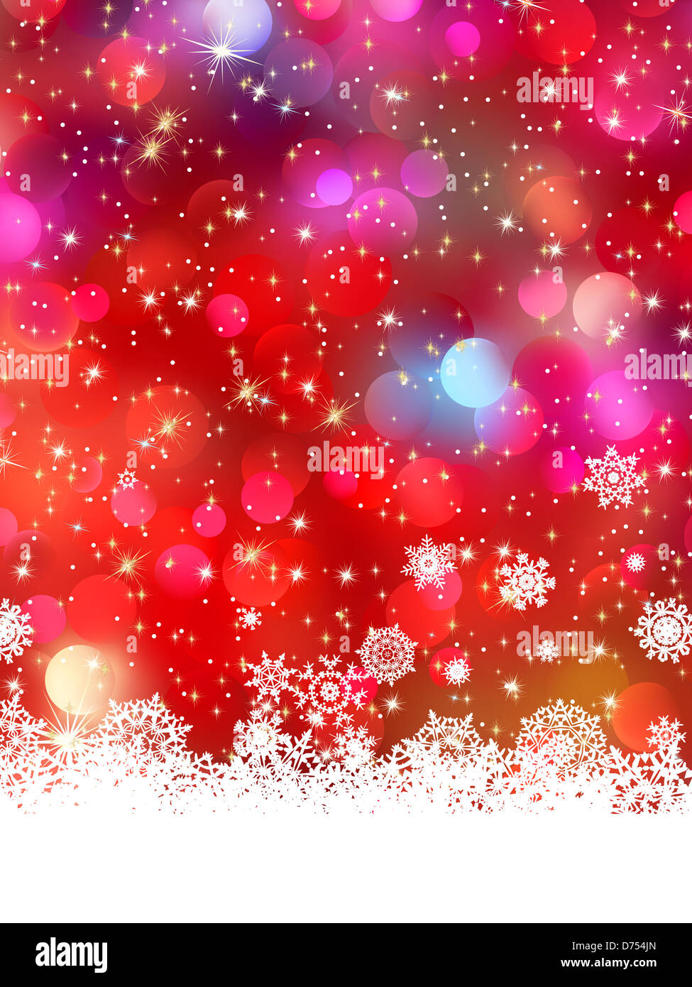 Multicolor abstract christmas background with snowflake Stock Photo - Alamy