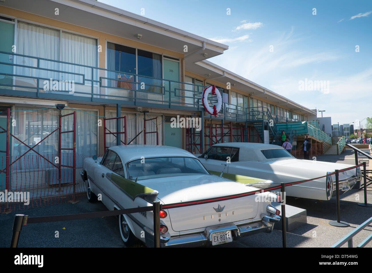 The Lorraine Motel, Memphis, Tennessee, USA where civil rights leader ...