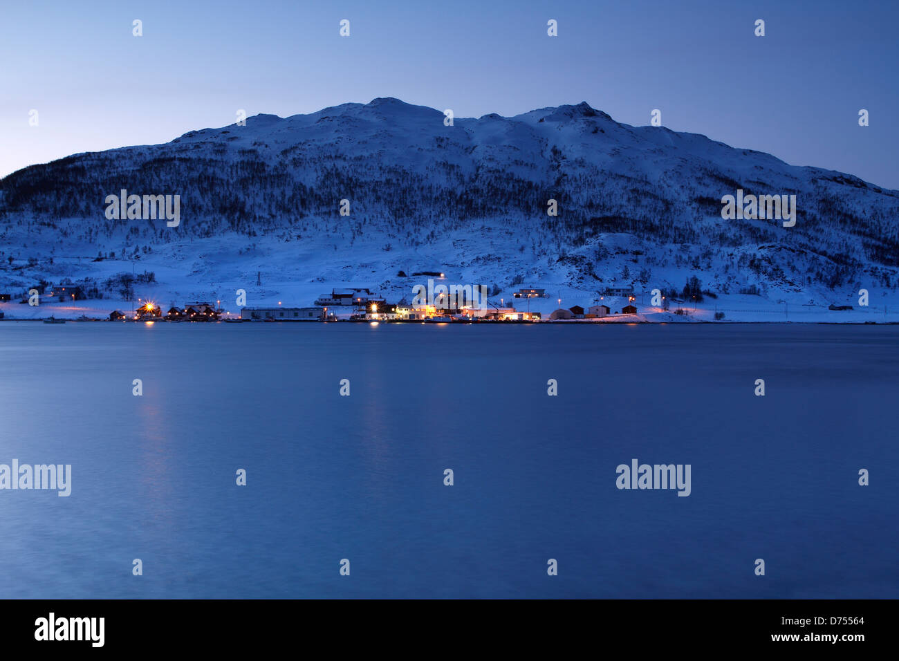 Norway fjords and villages hi-res stock photography and images - Alamy