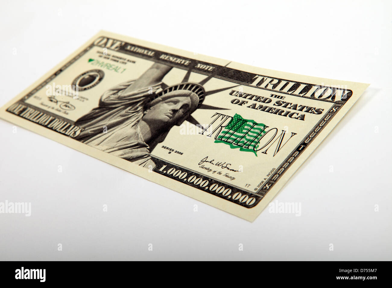 Trillion dollar bill hi-res stock photography and images - Alamy