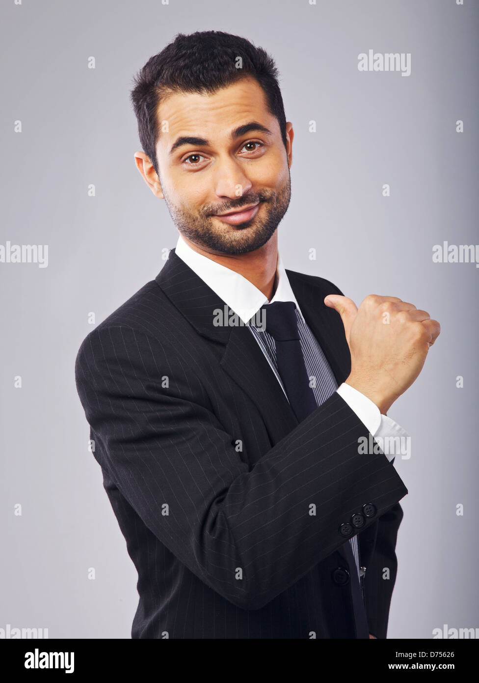 Pointing at himself hi-res stock photography and images - Alamy