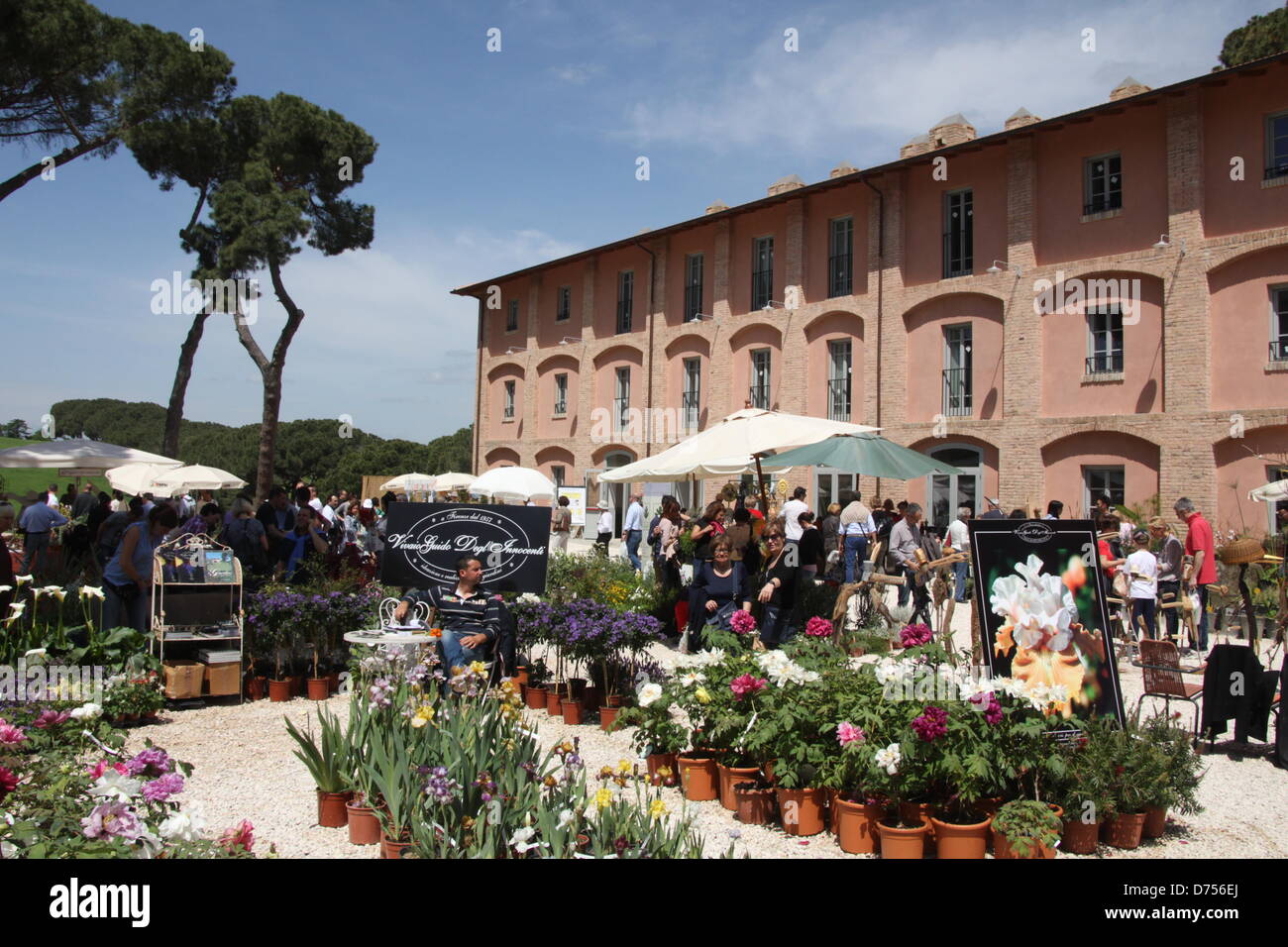 La Storta, Rome, Italy. 28 Apr 2013 Floracult Garden Show at La Storta ...