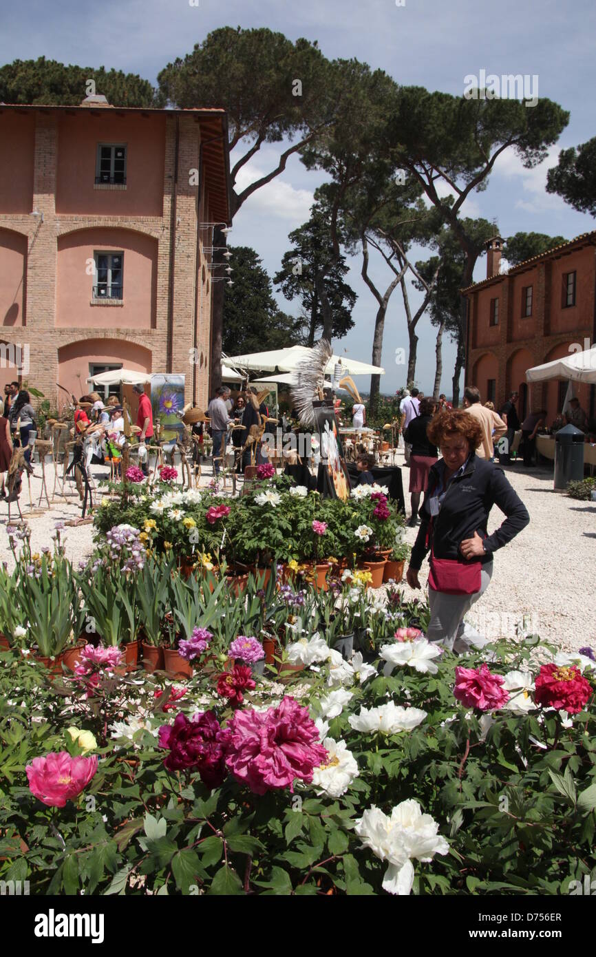 La Storta, Rome, Italy. 28 Apr 2013 Floracult Garden Show at La Storta ...