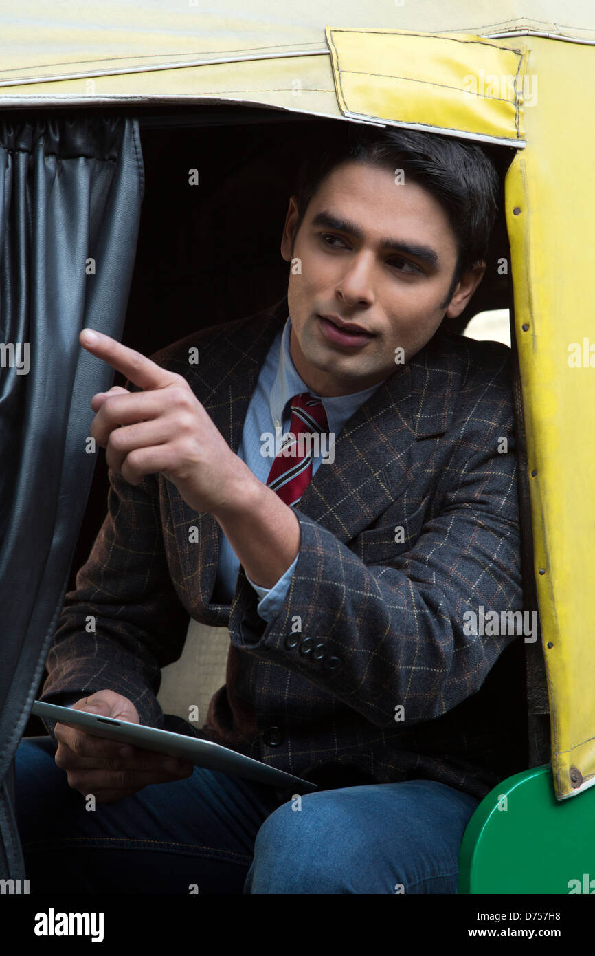 Auto rickshaw front view hi-res stock photography and images - Alamy