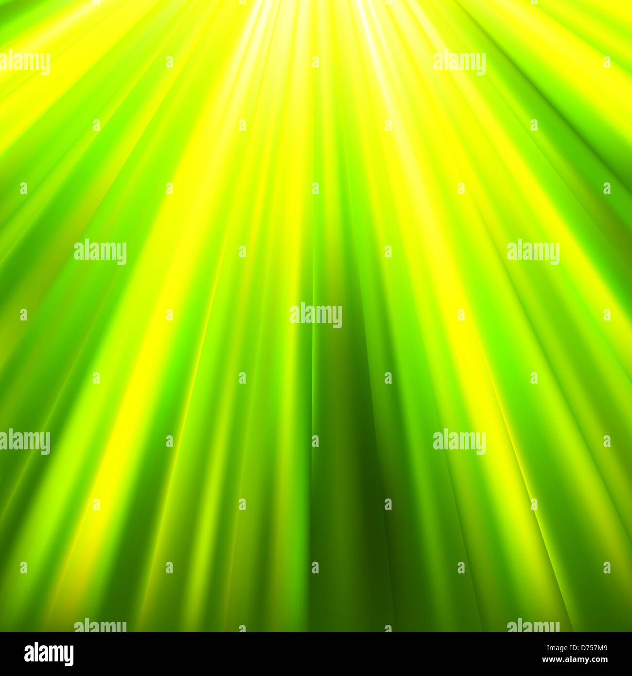 Green luminous rays Stock Photo - Alamy