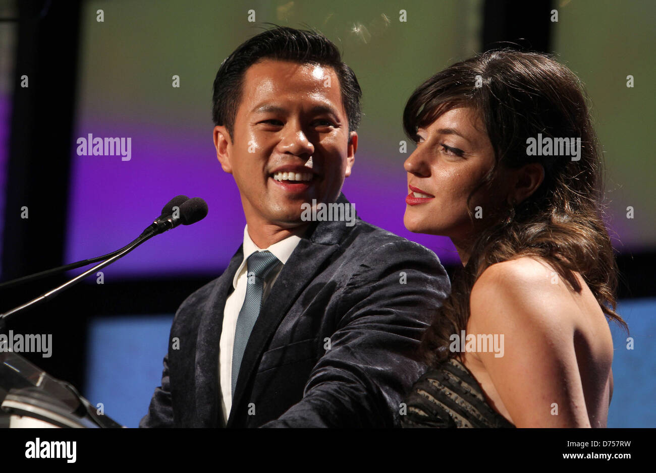 Jimmy Nguyen, Jeannette Yazedjian Los Angeles Equality Awards held at ...