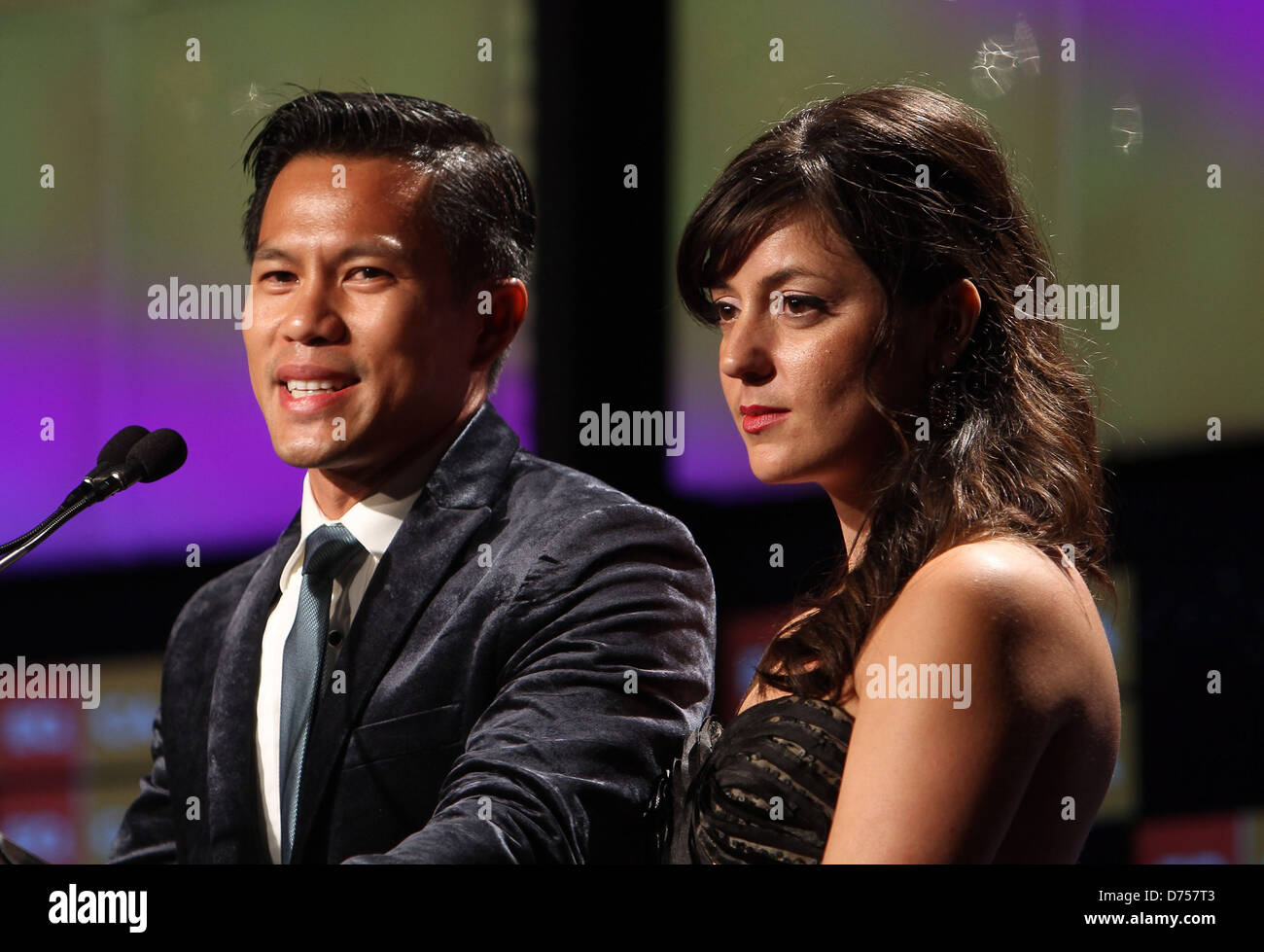 Jimmy Nguyen, Jeannette Yazedjian Los Angeles Equality Awards held at ...