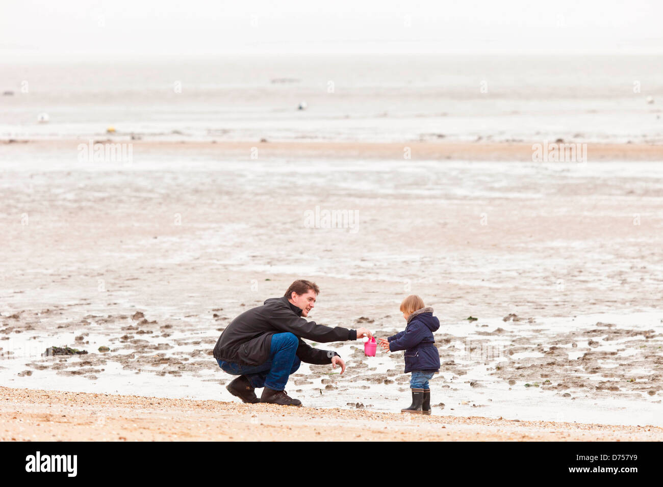 Father and his 18 month old daughter Stock Photo - Alamy
