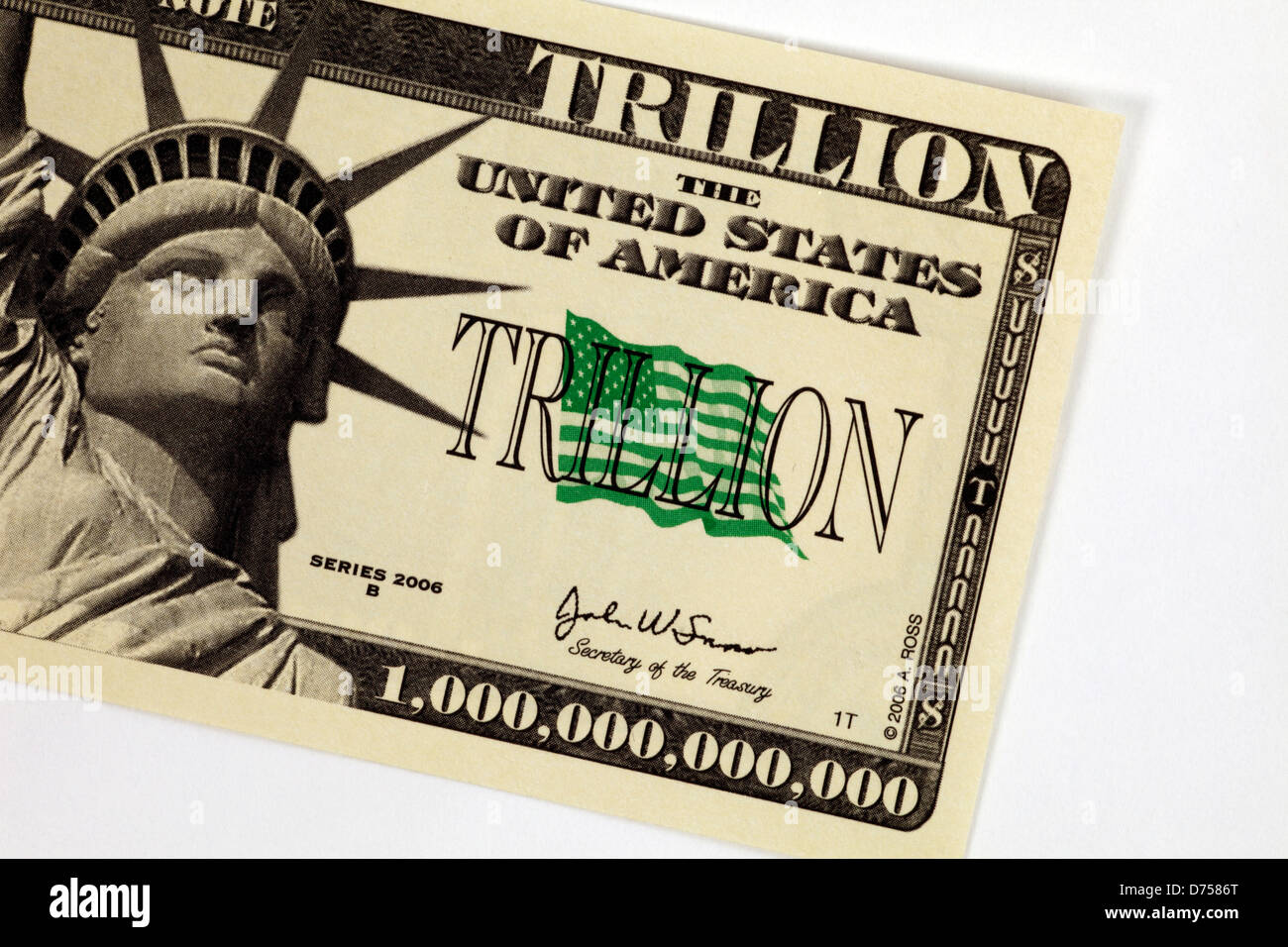 Trillion dollar bill hi-res stock photography and images - Alamy