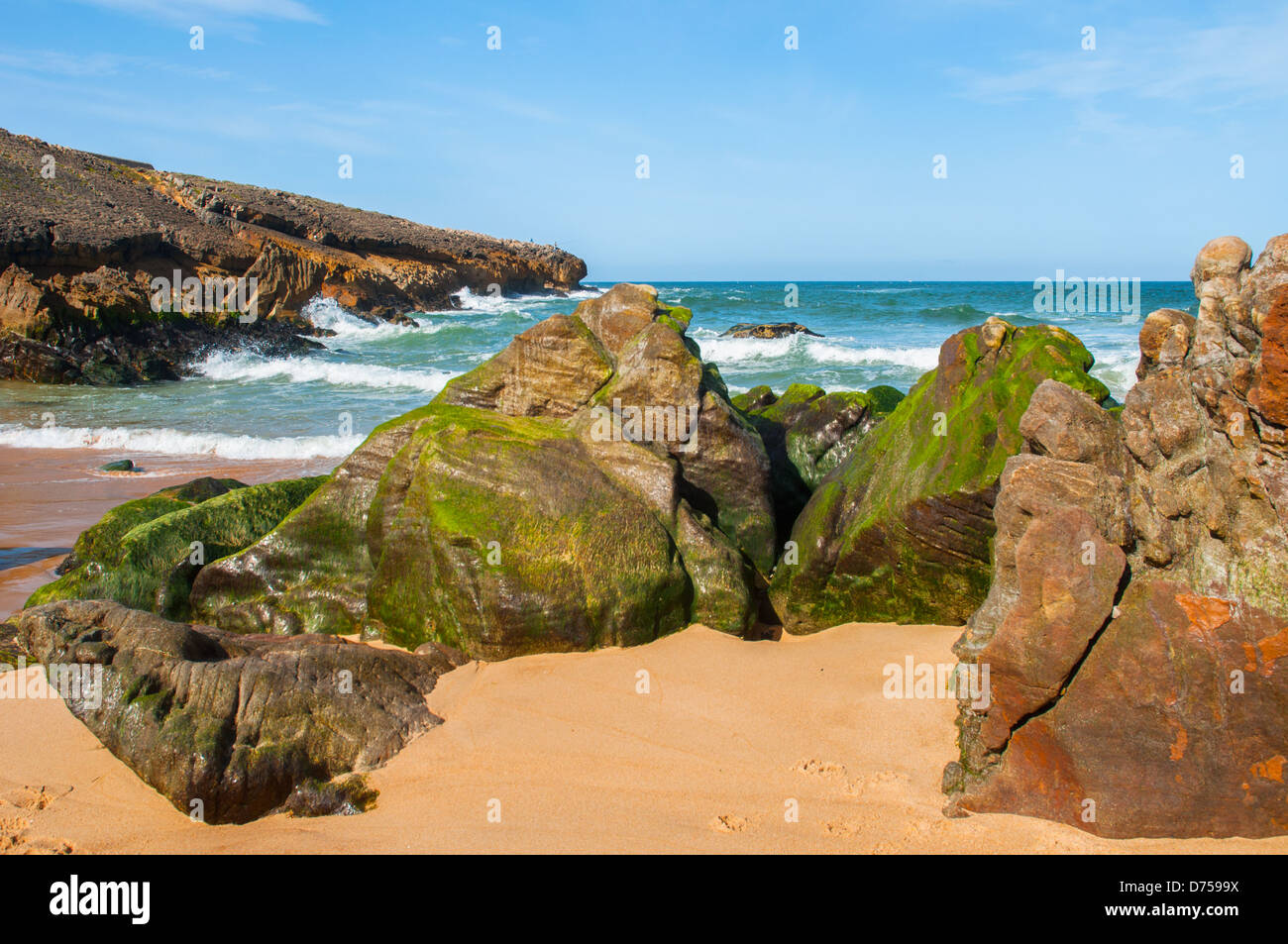 Mossy rock ocean hi-res stock photography and images - Alamy