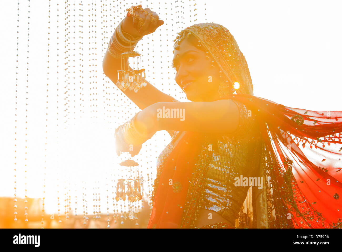 Indian bride back hi-res stock photography and images - Alamy