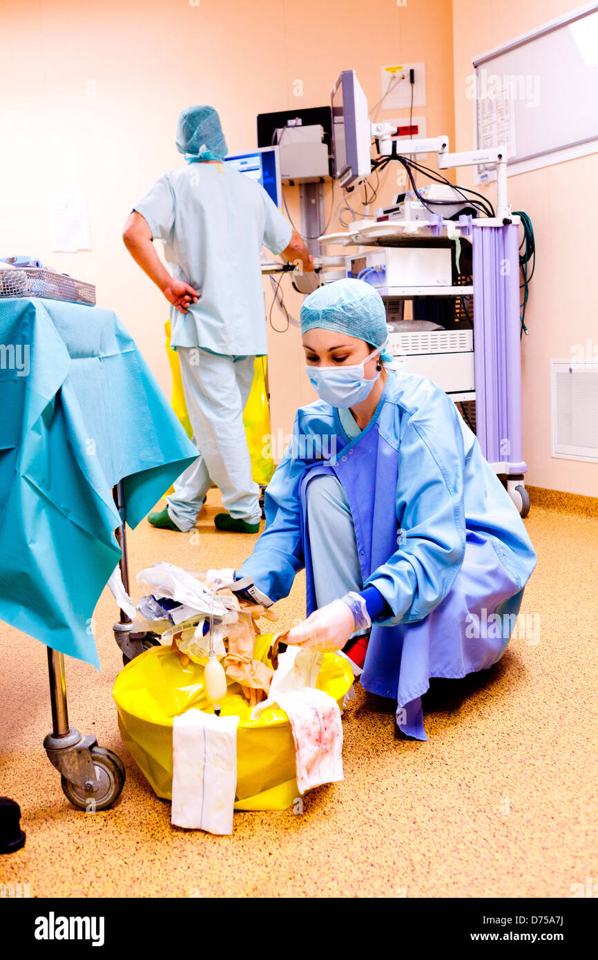 Hospital waste limoges hospital hi-res stock photography and images - Alamy