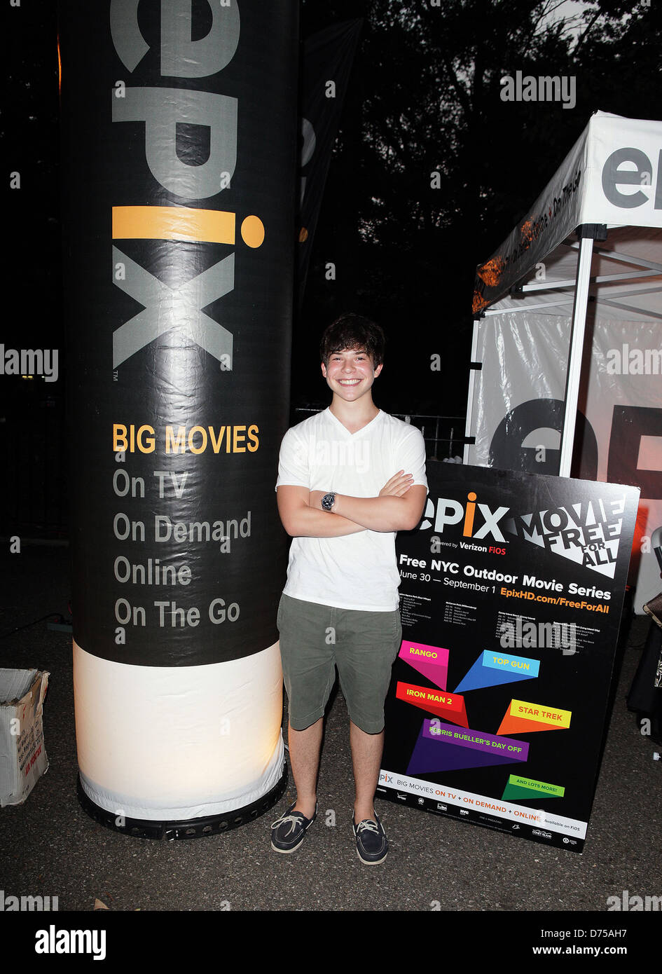 Jacob Hogan attends the EPIX movie free-for-all feature 'Star Trek ...