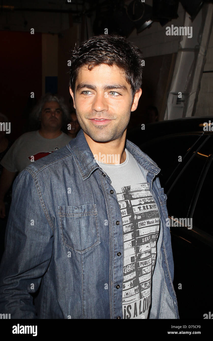 Adrian Grenier outside ABC studios for 'Live With Regis and Kelly' New ...