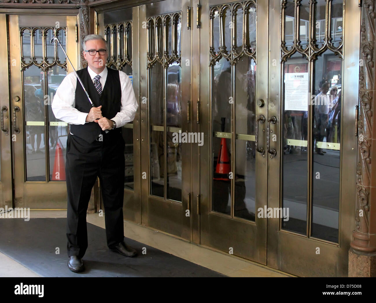 Keith Olbermann 'The Late Show with David Letterman' at the Ed Sullivan ...