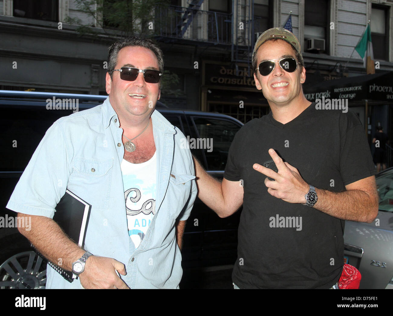 John DiResta and Jimmy DiResta at Fox studios to appear on 'Good Day NY ...