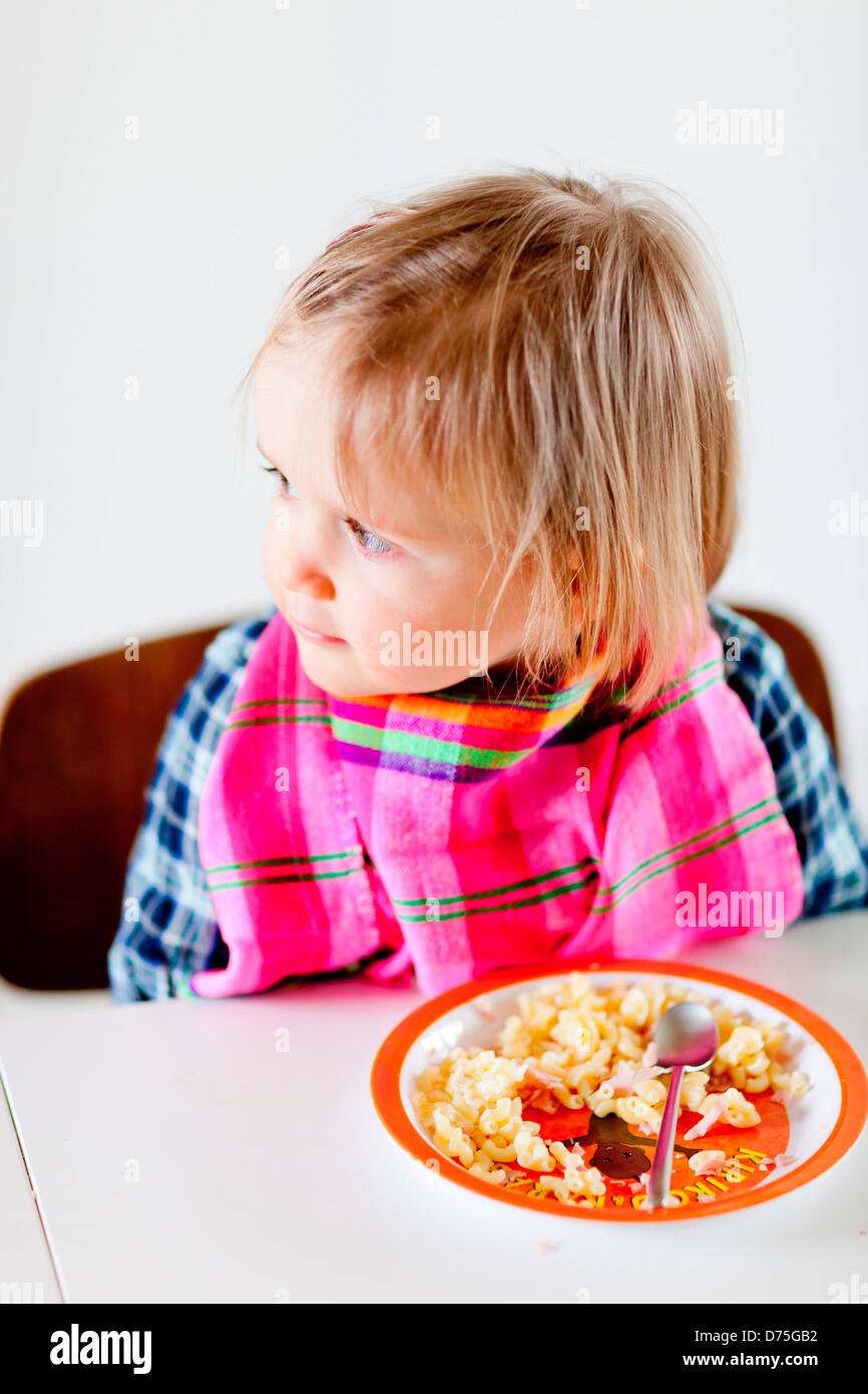 18 month old girl eating hi-res stock photography and images - Alamy