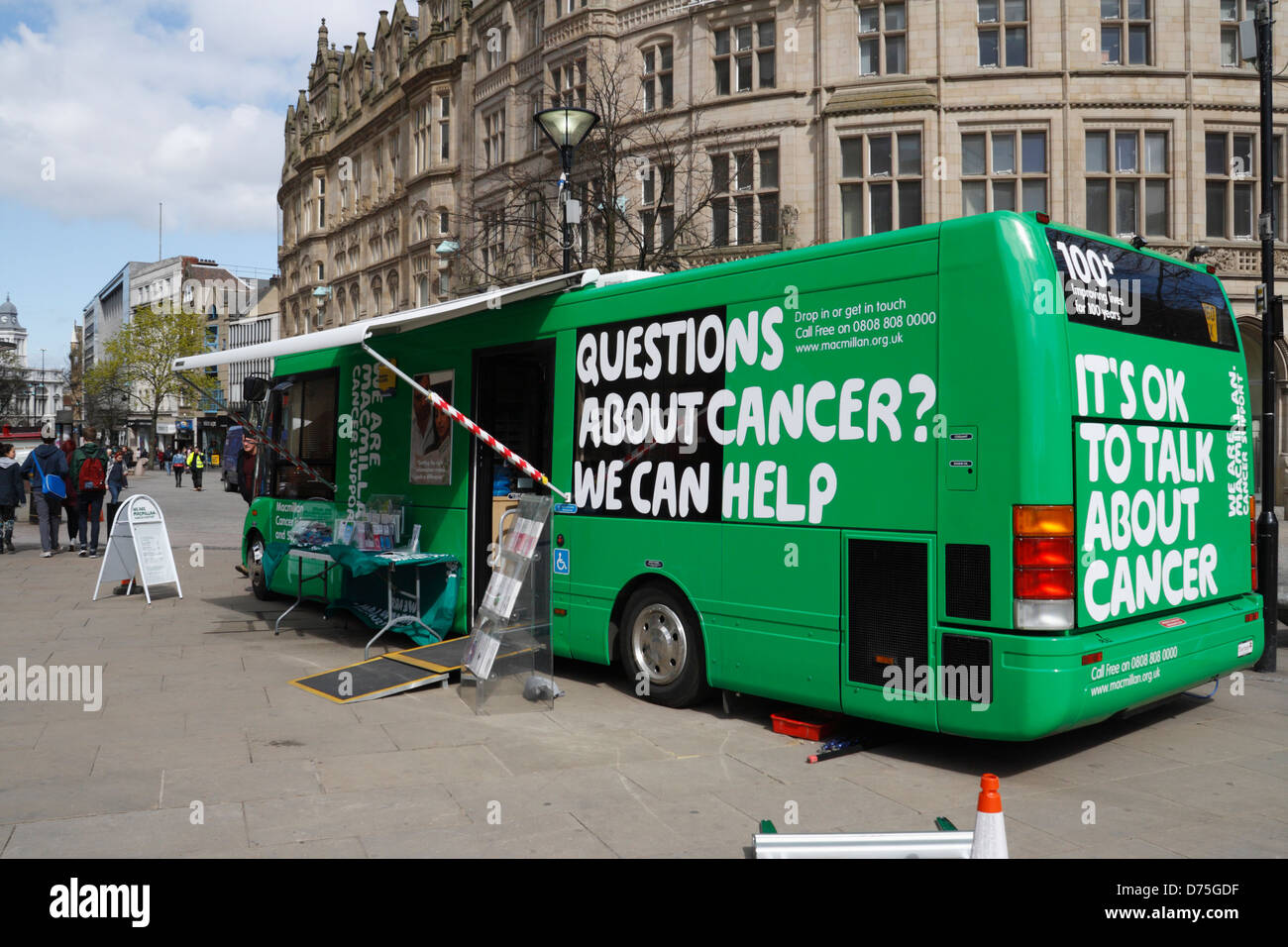 Cancer information bus hi-res stock photography and images - Alamy