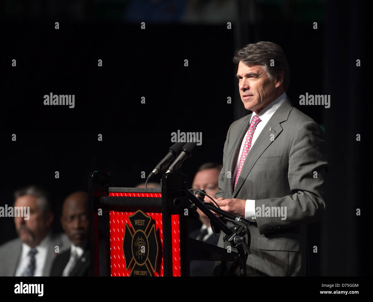 Texas Governor Rick Perry, is among the thousands gathered in Waco ...