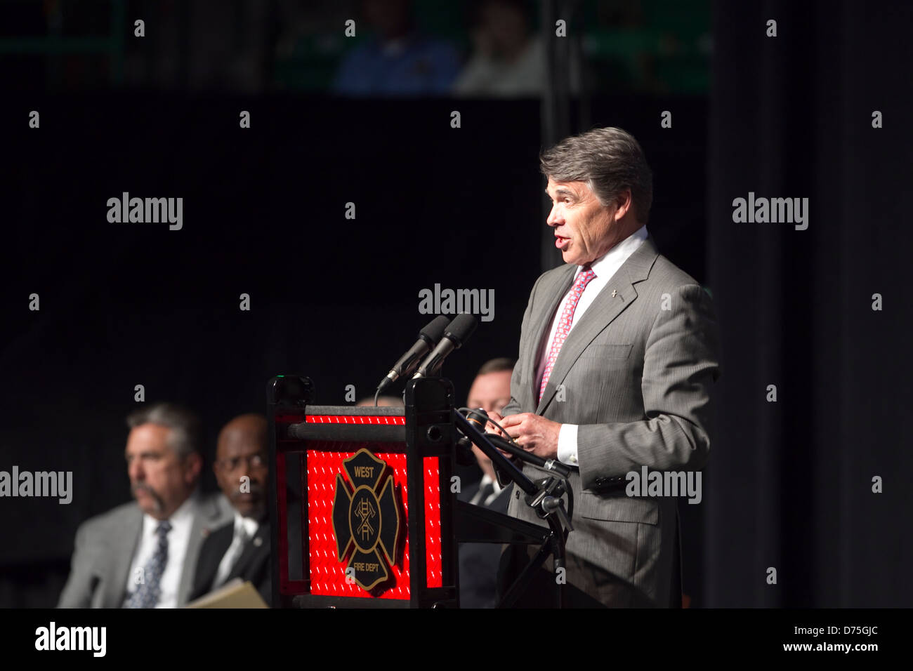 Texas Governor Rick Perry, is among the thousands gathered in Waco ...