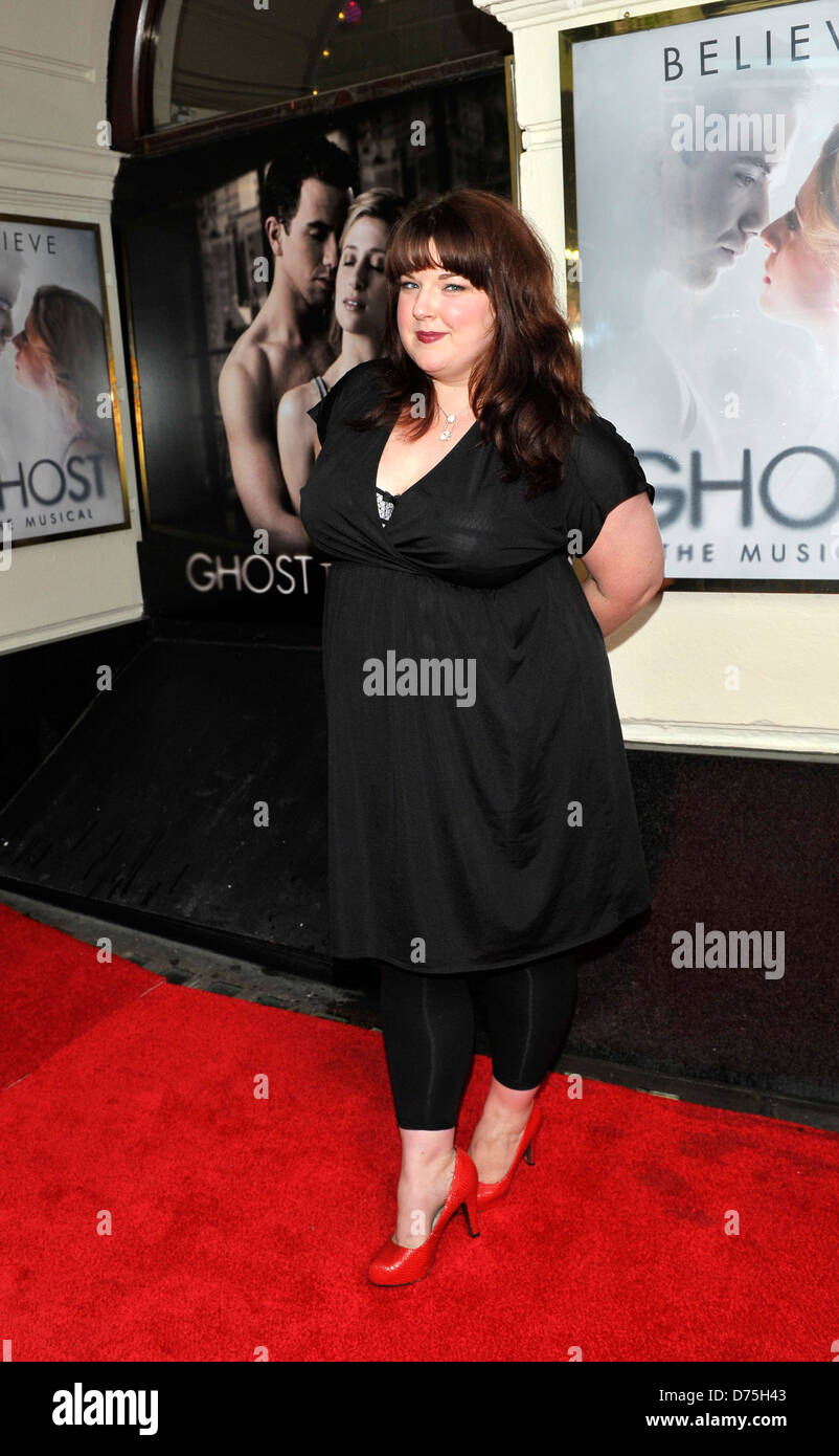 Leanne Jones press night for 'Ghost: The Musical' held at Piccadilly ...