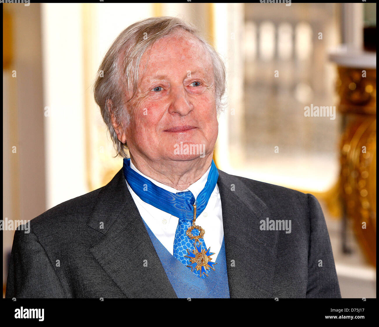 Claude Rich at a ceremony honoring actors Claude Rich, Michel ...