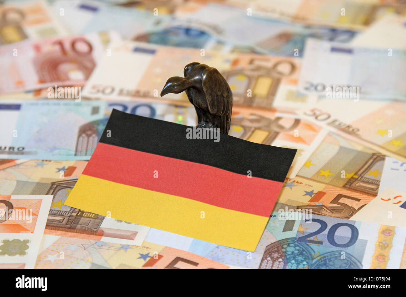 Berlin, Germany, symbol photo, Euro financial crisis in Germany Stock ...