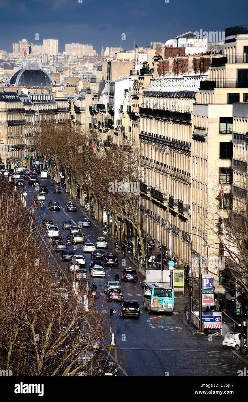 Boulevard haussmann hi-res stock photography and images - Alamy