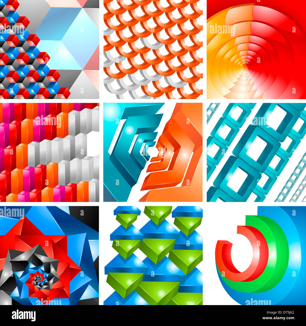 Illustration of 3d Abstract Background Design for Poster, Cover, Layout ...