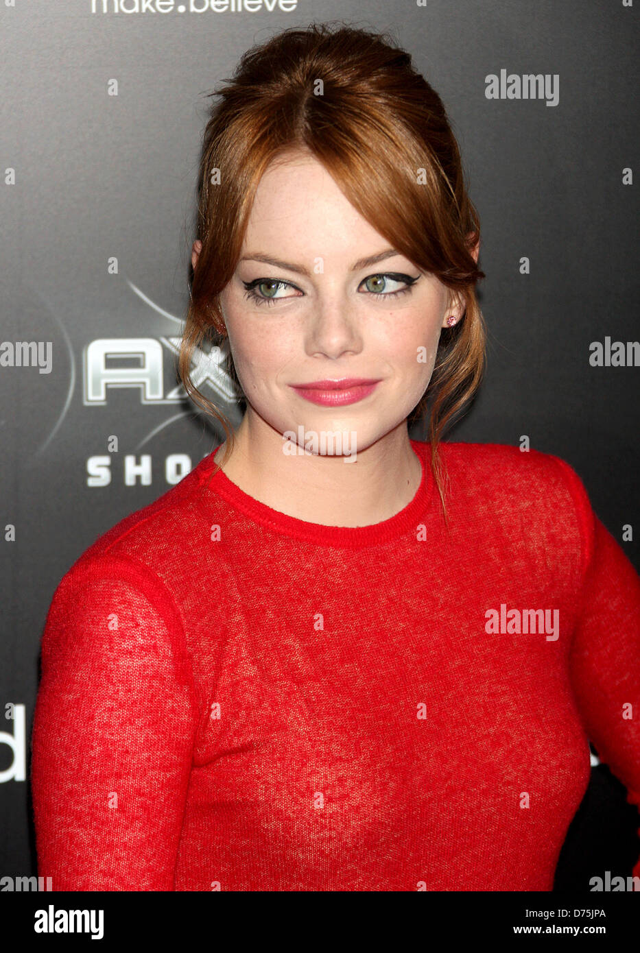Emma Stone New York premiere of 'Friends with Benefits', held at the ...