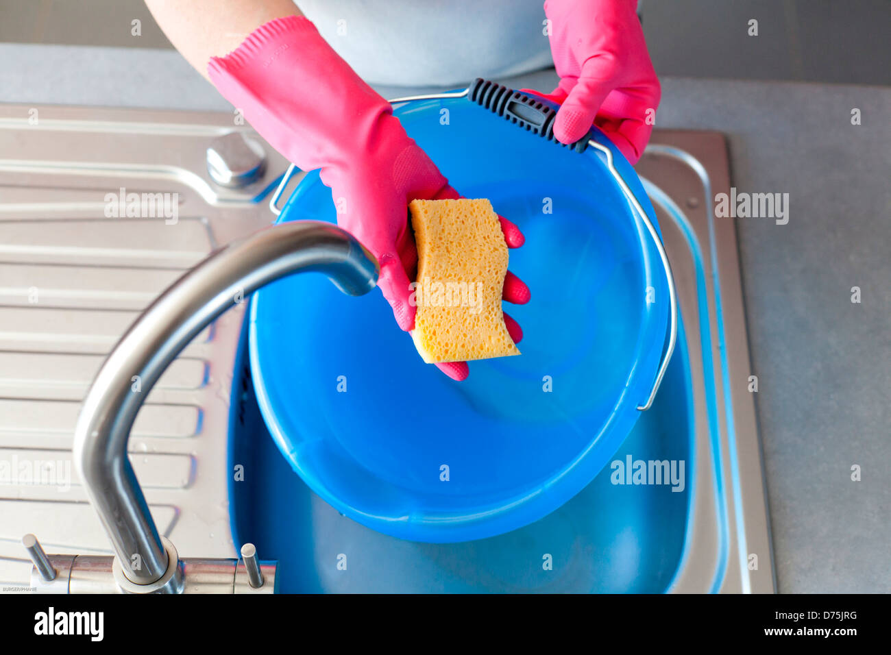 woman house cleaning Stock Photo - Alamy