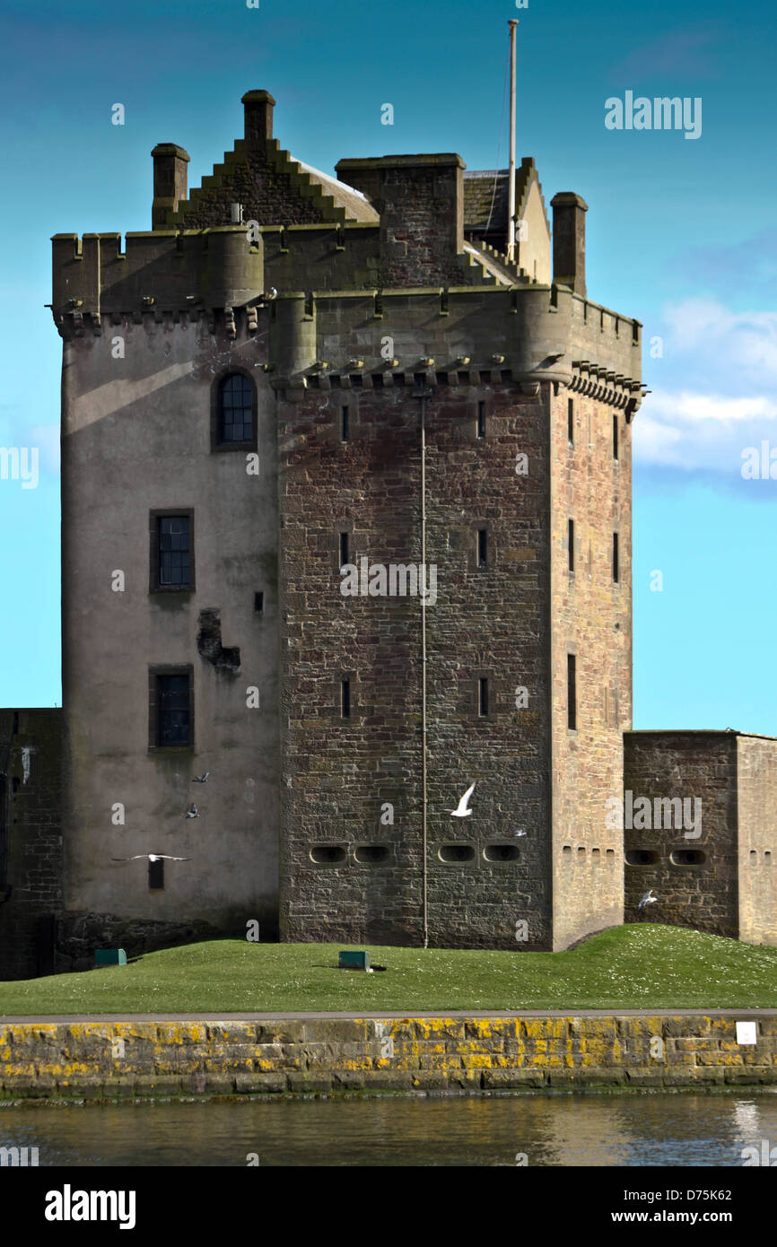 broughty ferry castle Stock Photo - Alamy